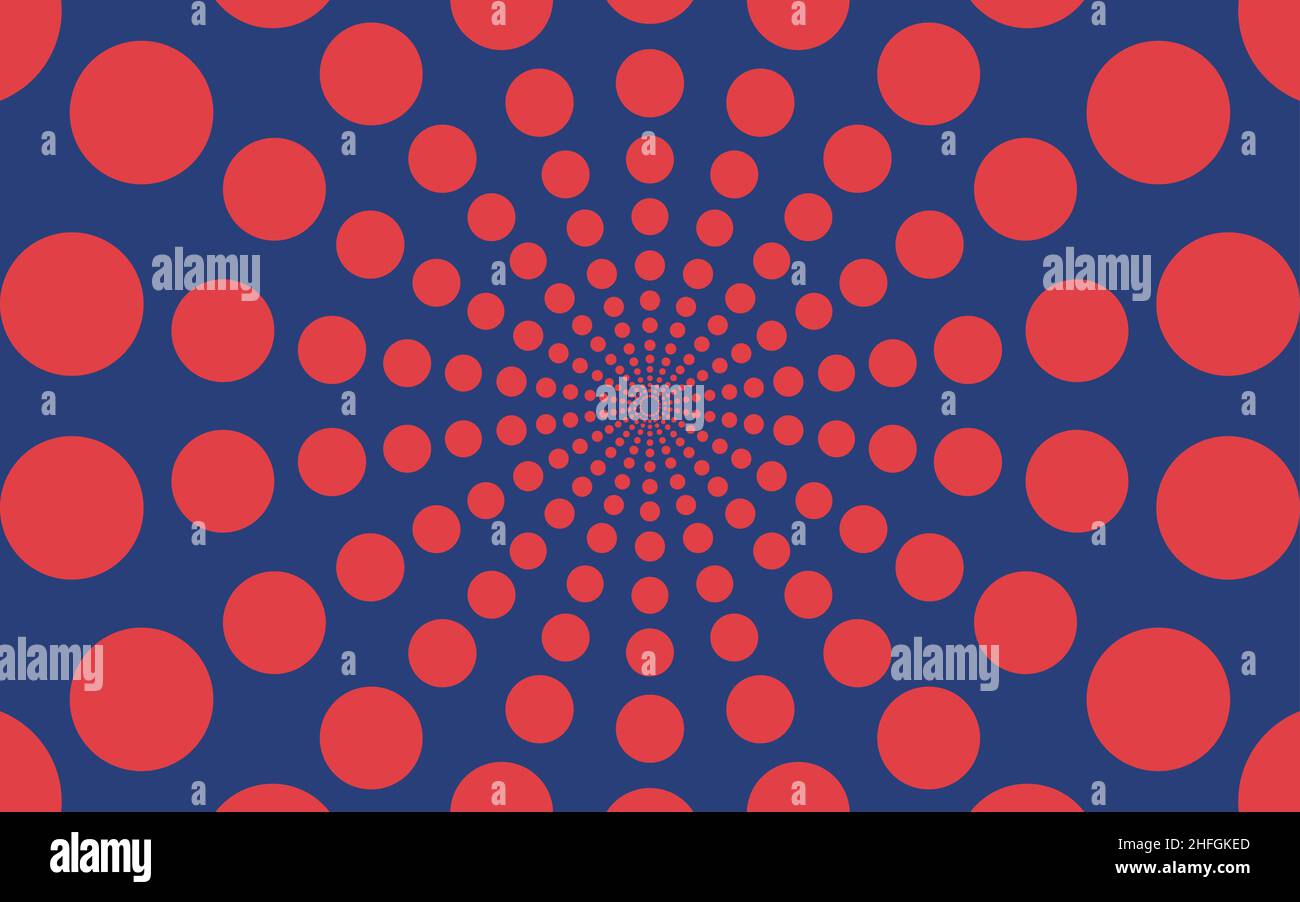 Abstract blue red circles Stock Vector Images - Alamy
