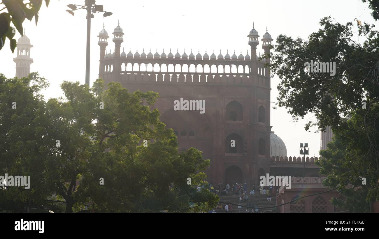 Jama masjid gate hi-res stock photography and images - Alamy