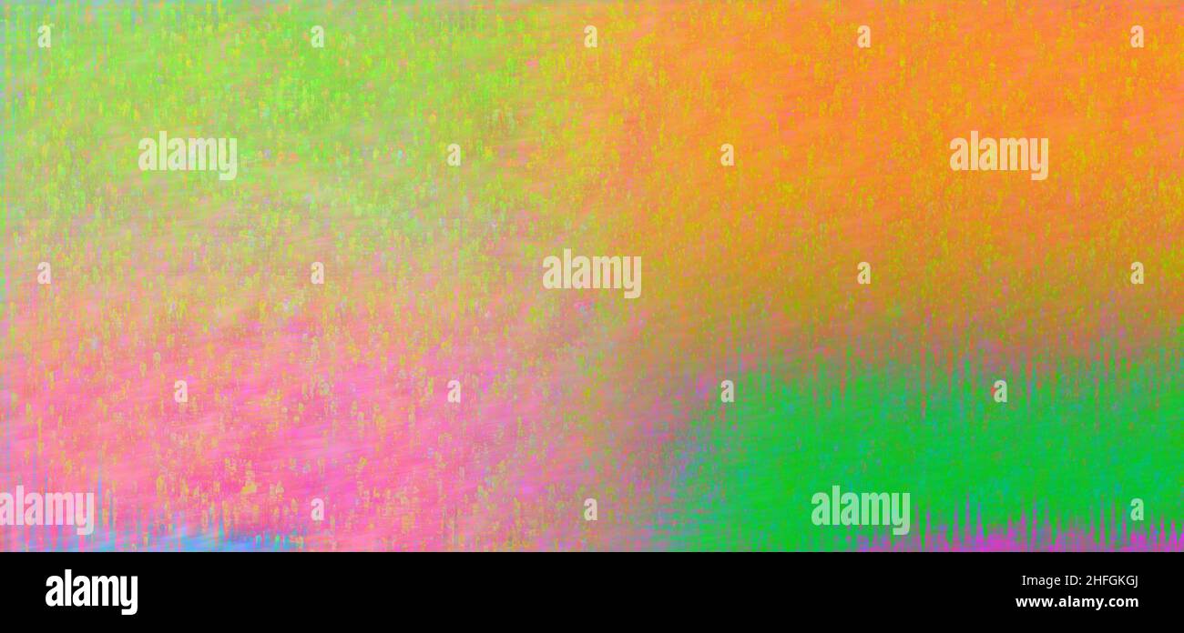 An abstract neon glitch art texture background image Stock Photo - Alamy