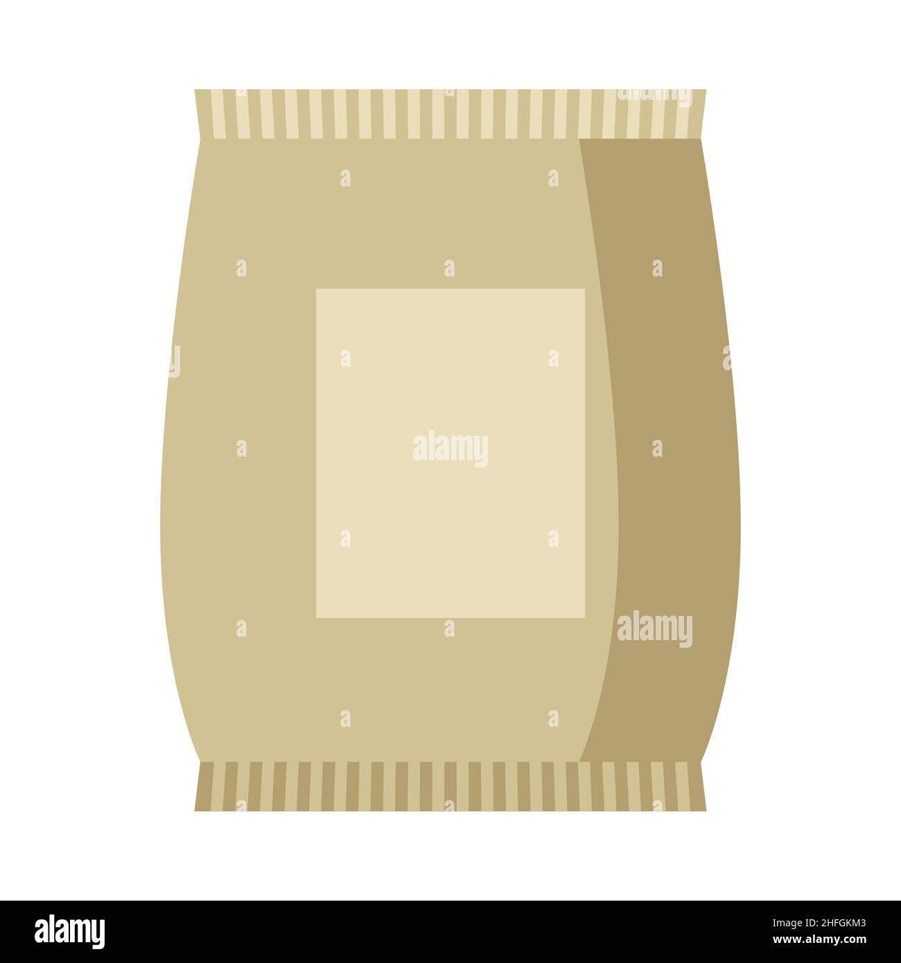 Illustration of fertilizer bag. Garden tools and equipment Stock Vector ...