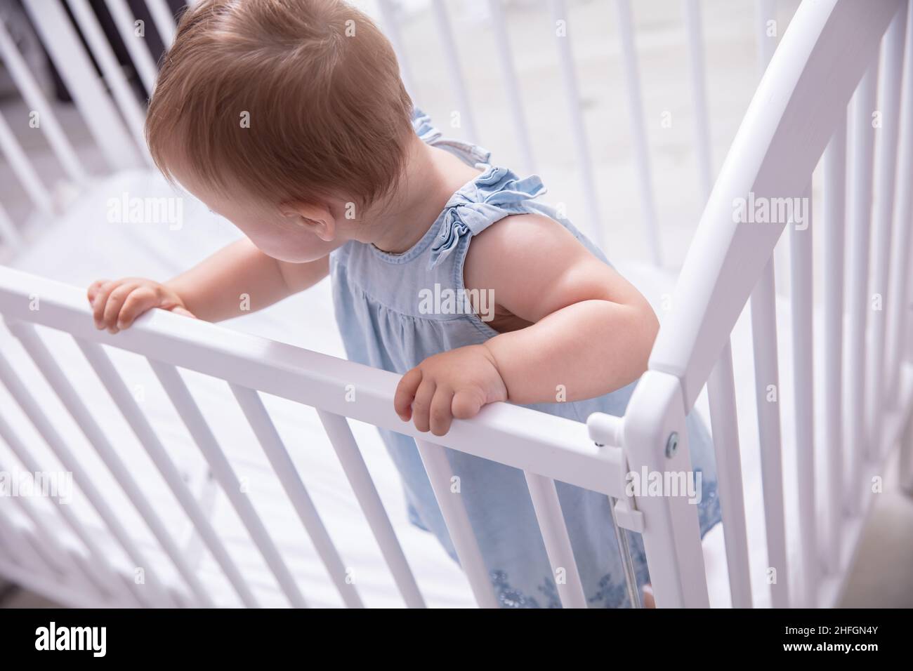 Baby stands hi-res stock photography and images - Alamy