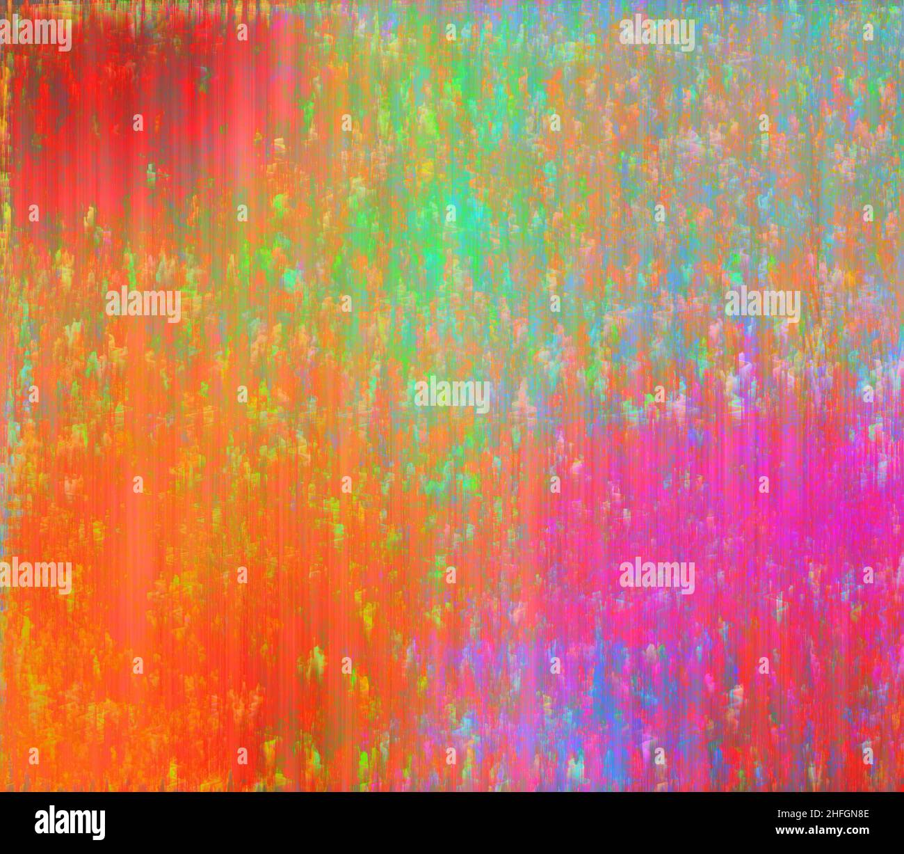 An abstract neon glitch art texture background image Stock Photo - Alamy
