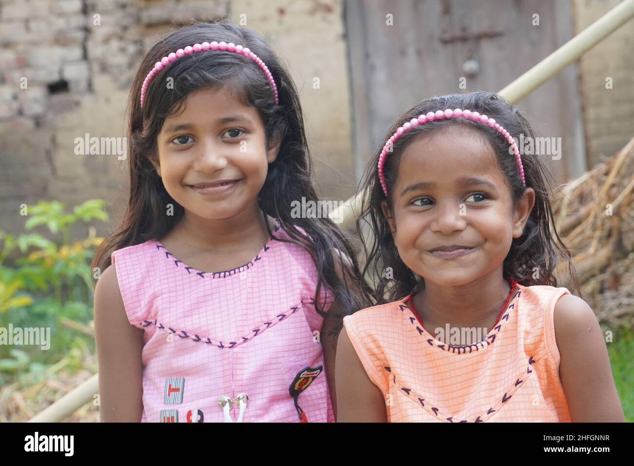 Smiling Indian Children Faces