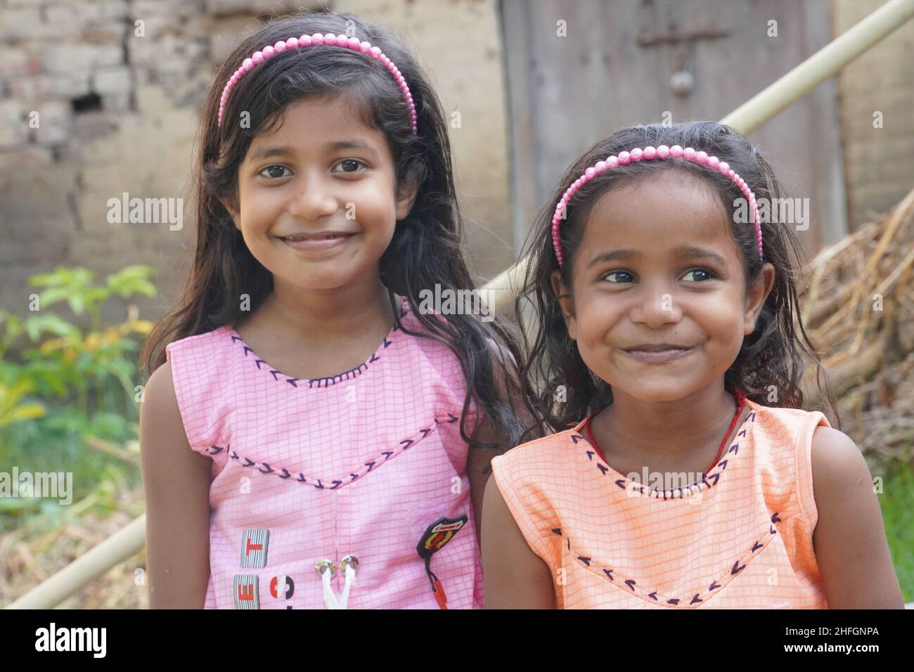 Small indian school children hi-res stock photography and images - Alamy