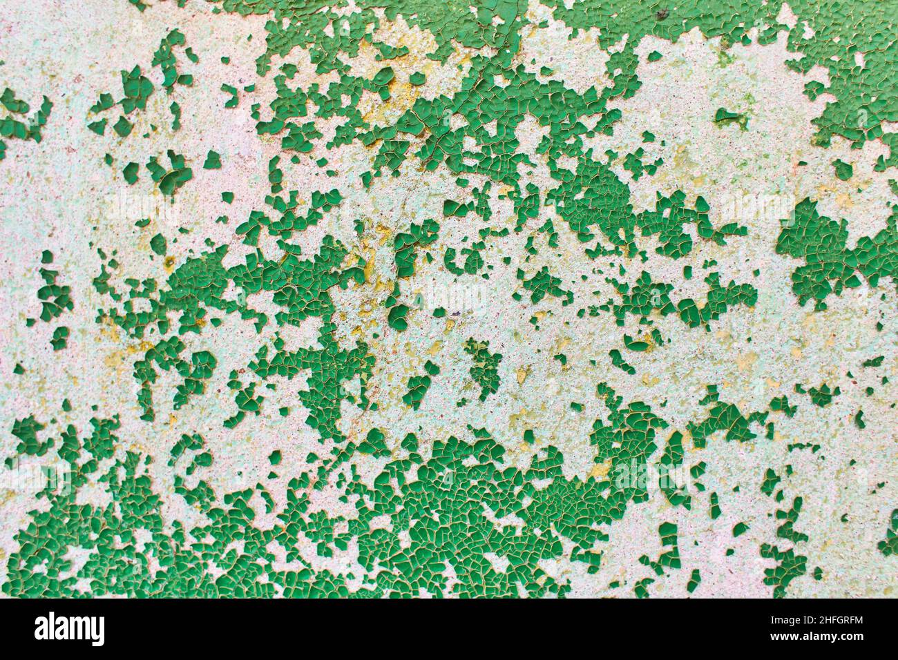 Grunge wall colored green background texture in rainbow style Stock ...