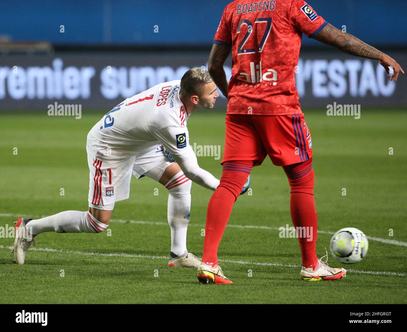 Troyes goalkeeper hi-res stock photography and images - Alamy