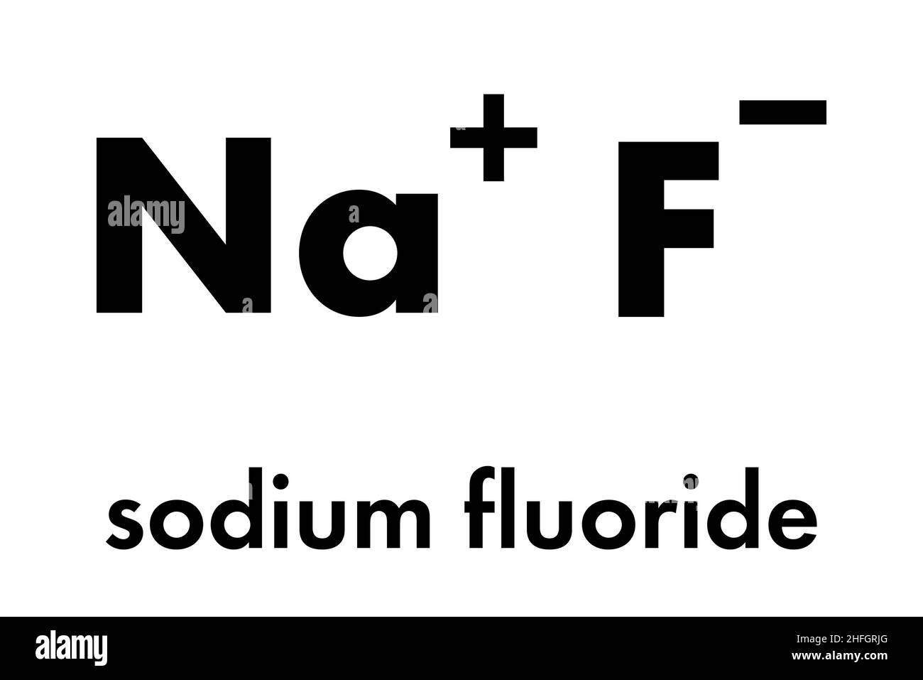 Sodium Fluoride Molecule