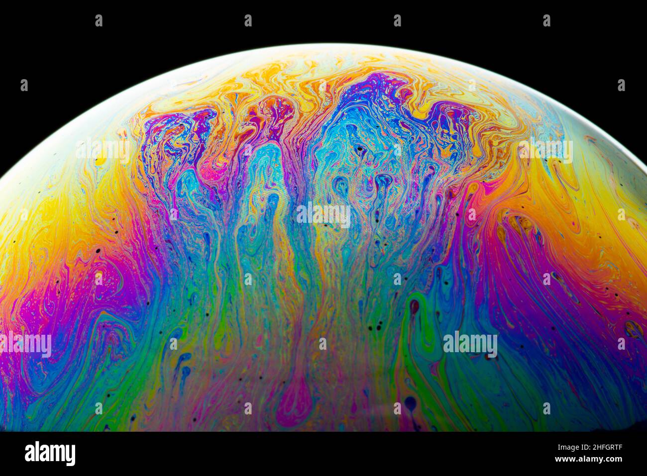 Soap bubble close up hi-res stock photography and images - Alamy