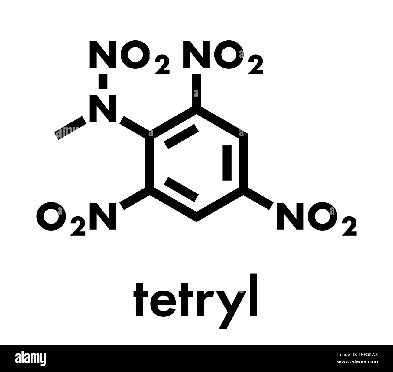 Tetryl explosive molecule hi-res stock photography and images - Alamy