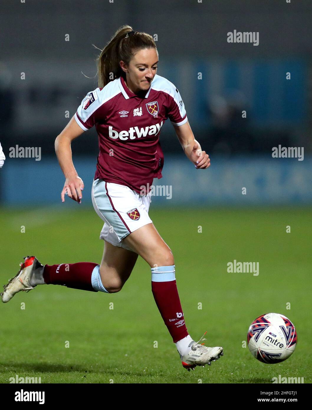West Ham United's Lisa Evans during the Barclays FA Women's Super ...