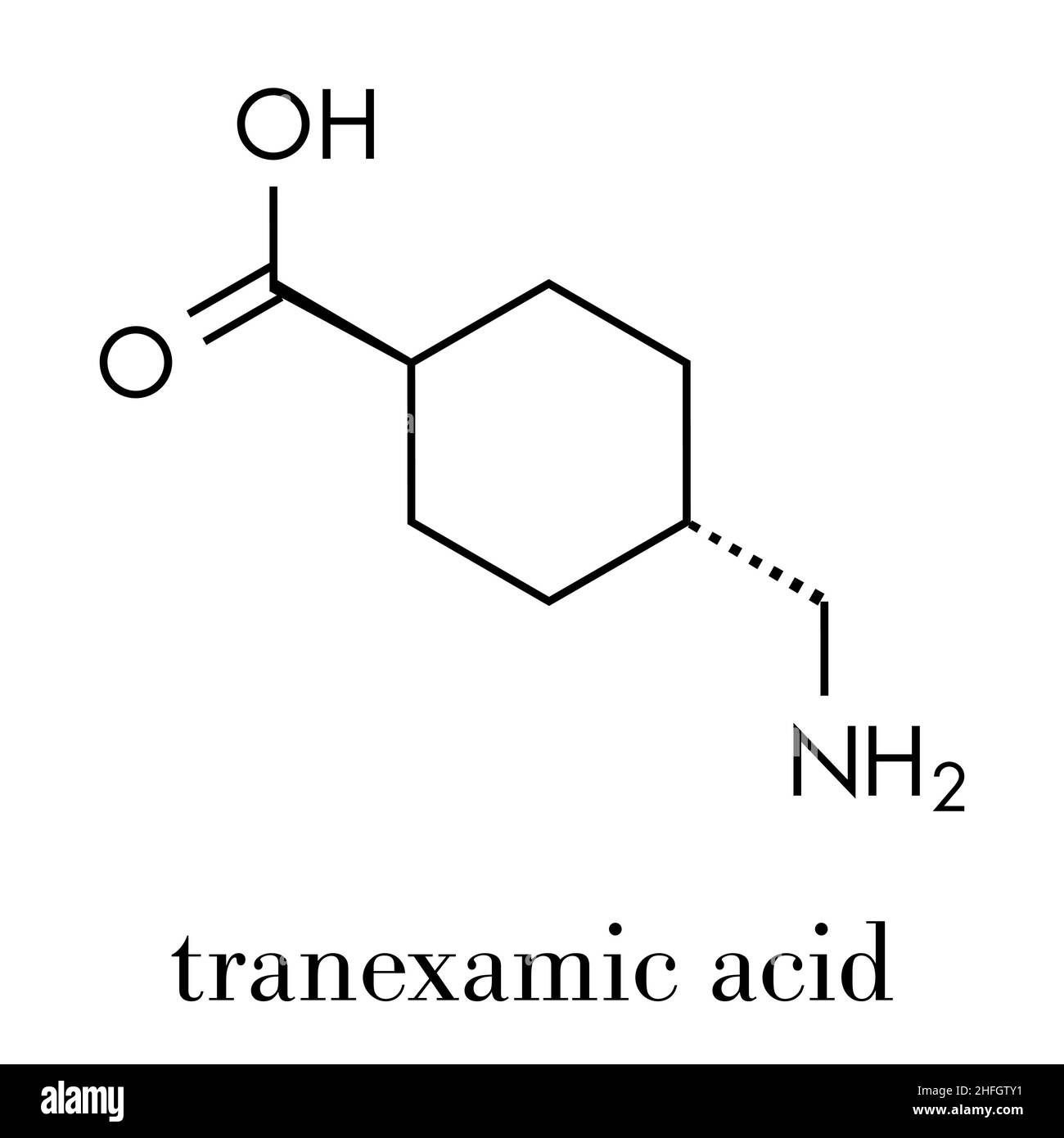 Tranexamic acid Stock Vector Images - Alamy