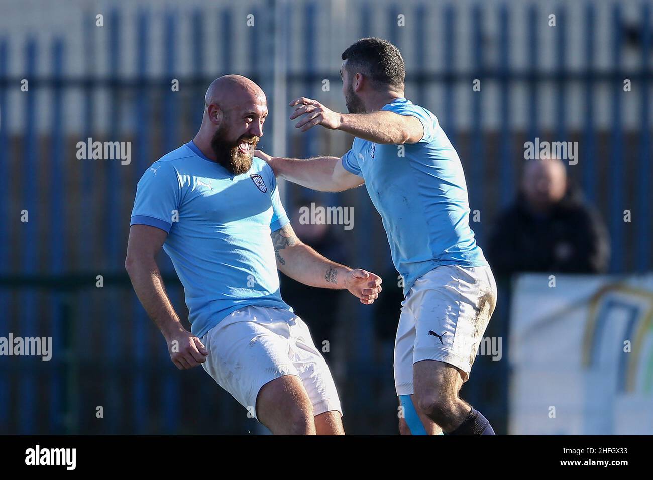 The FA National Sunday Cup game between Dock AFC v Campfield FC at ...