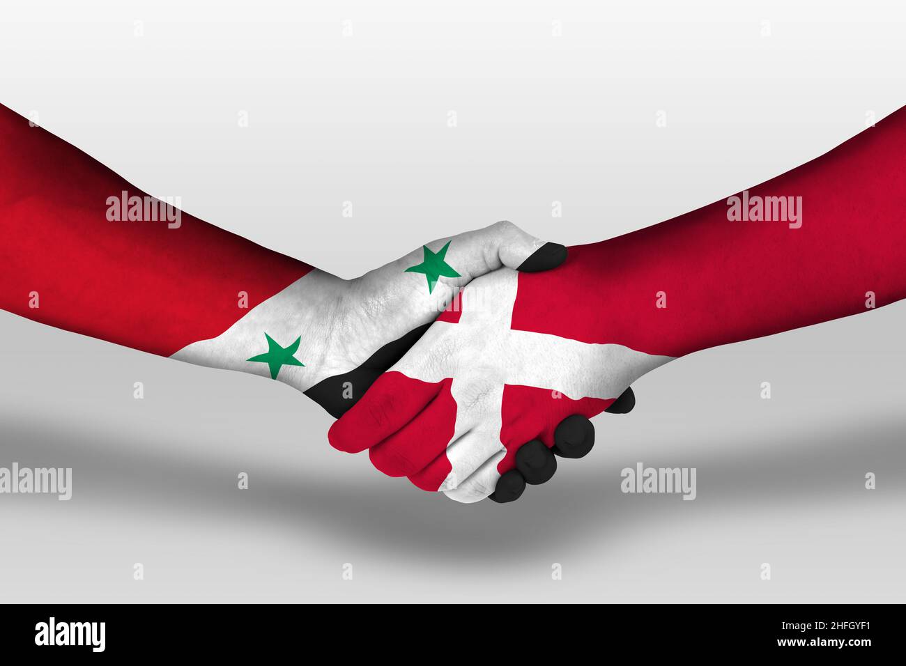 Denmark syria flag hi-res stock photography and images - Alamy