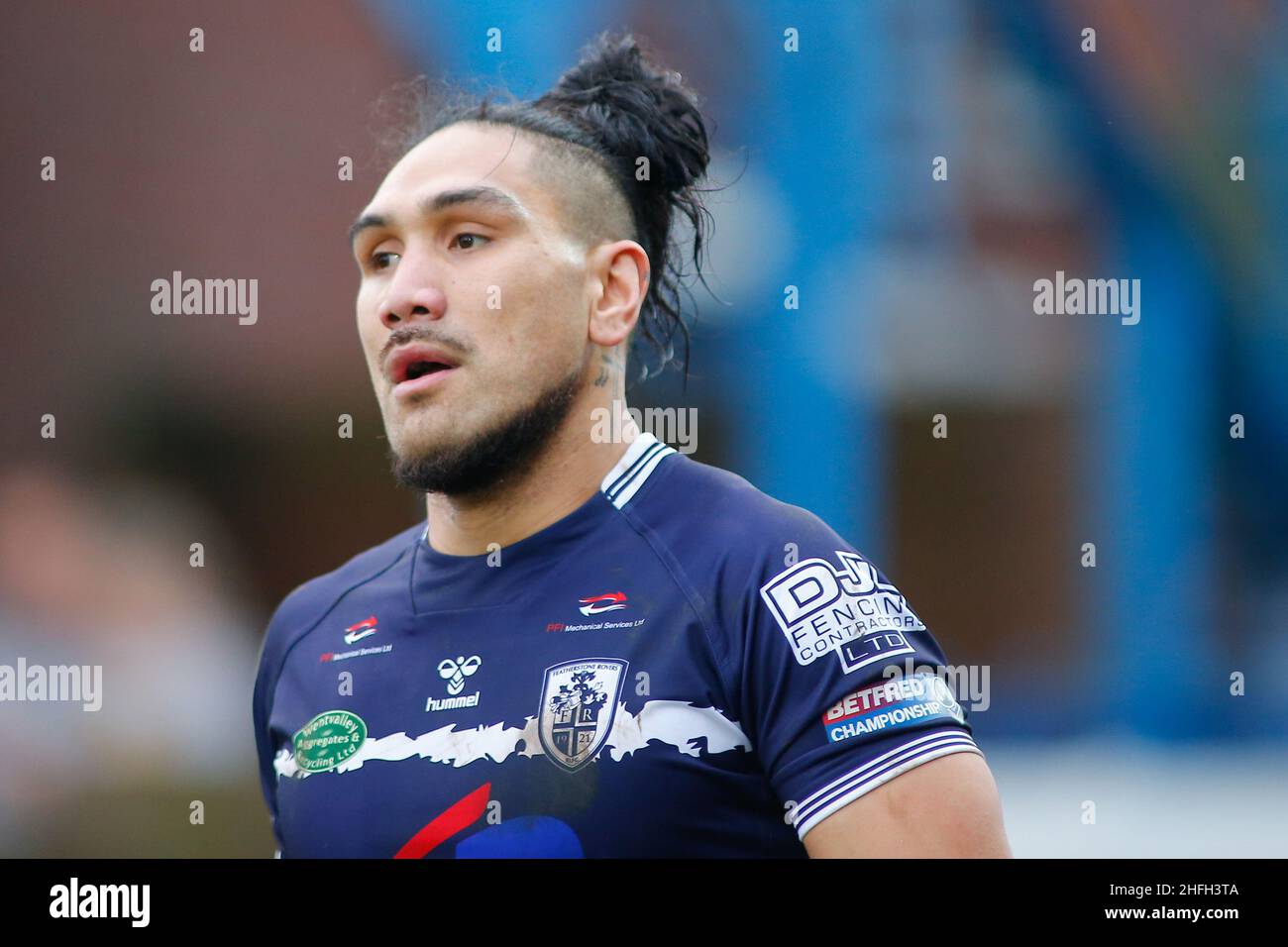 Featherstone, UK. 16th Jan, 2022. Millennium Stadium, Featherstone ...