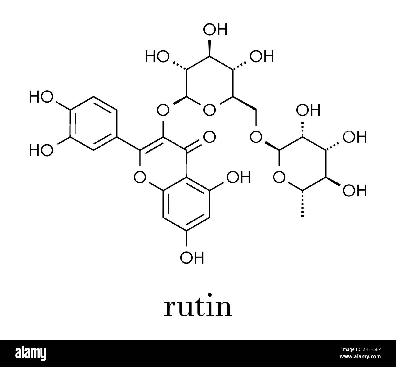 Rutin molecule hi-res stock photography and images - Alamy
