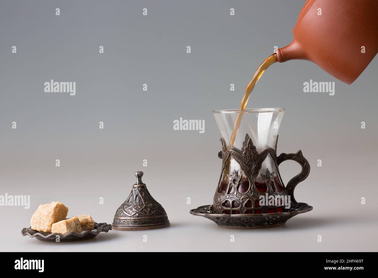 Traditional turkish brewed black hi-res stock photography and images ...