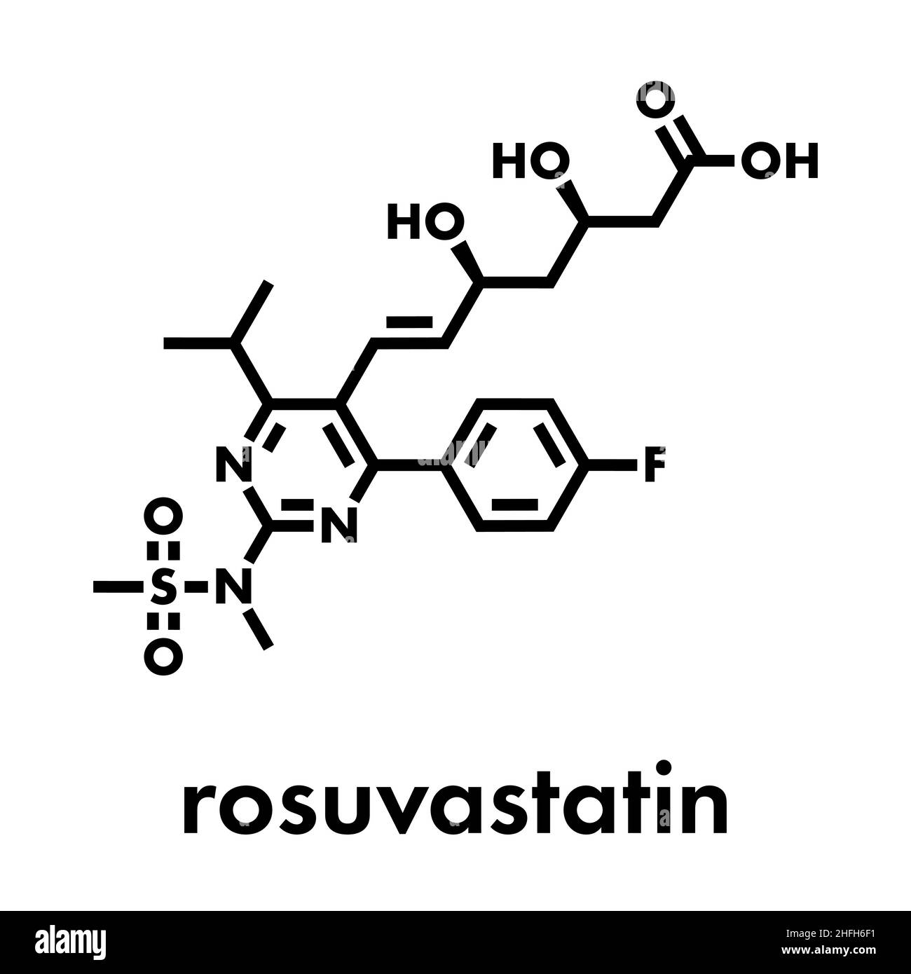 Rosuvastatine Stock Vector Images - Alamy