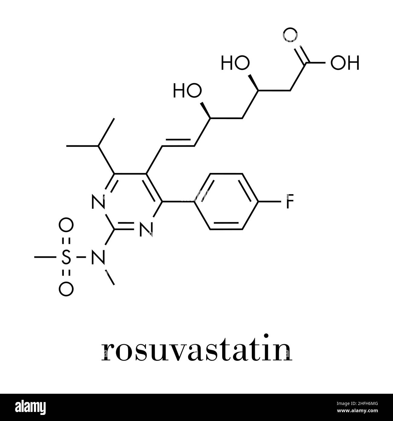 Rosuvastatin Stock Vector Images - Alamy