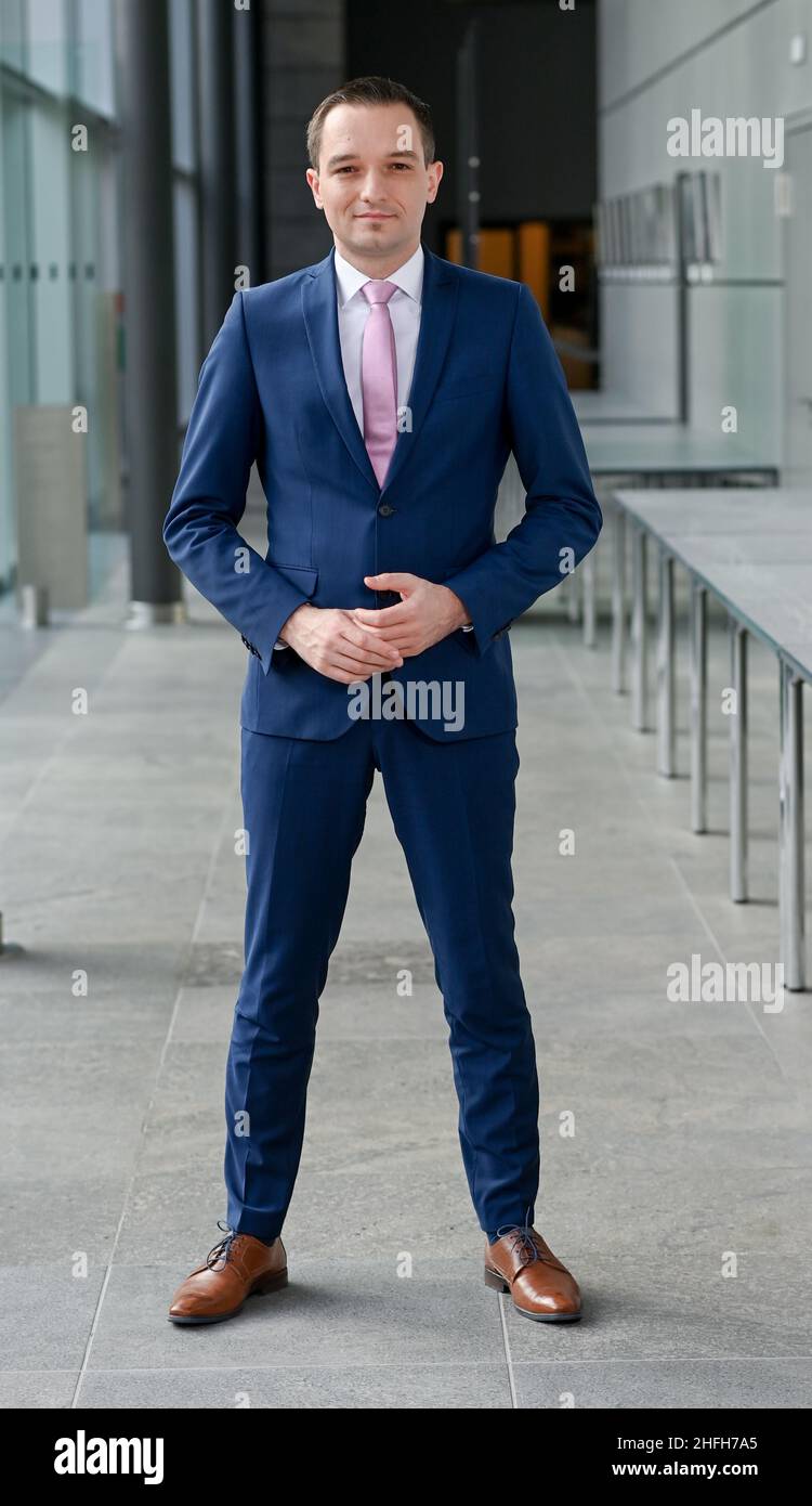 Berlin, Germany. 11th Jan, 2022. Benjamin Strasser (FDP), Parliamentary ...