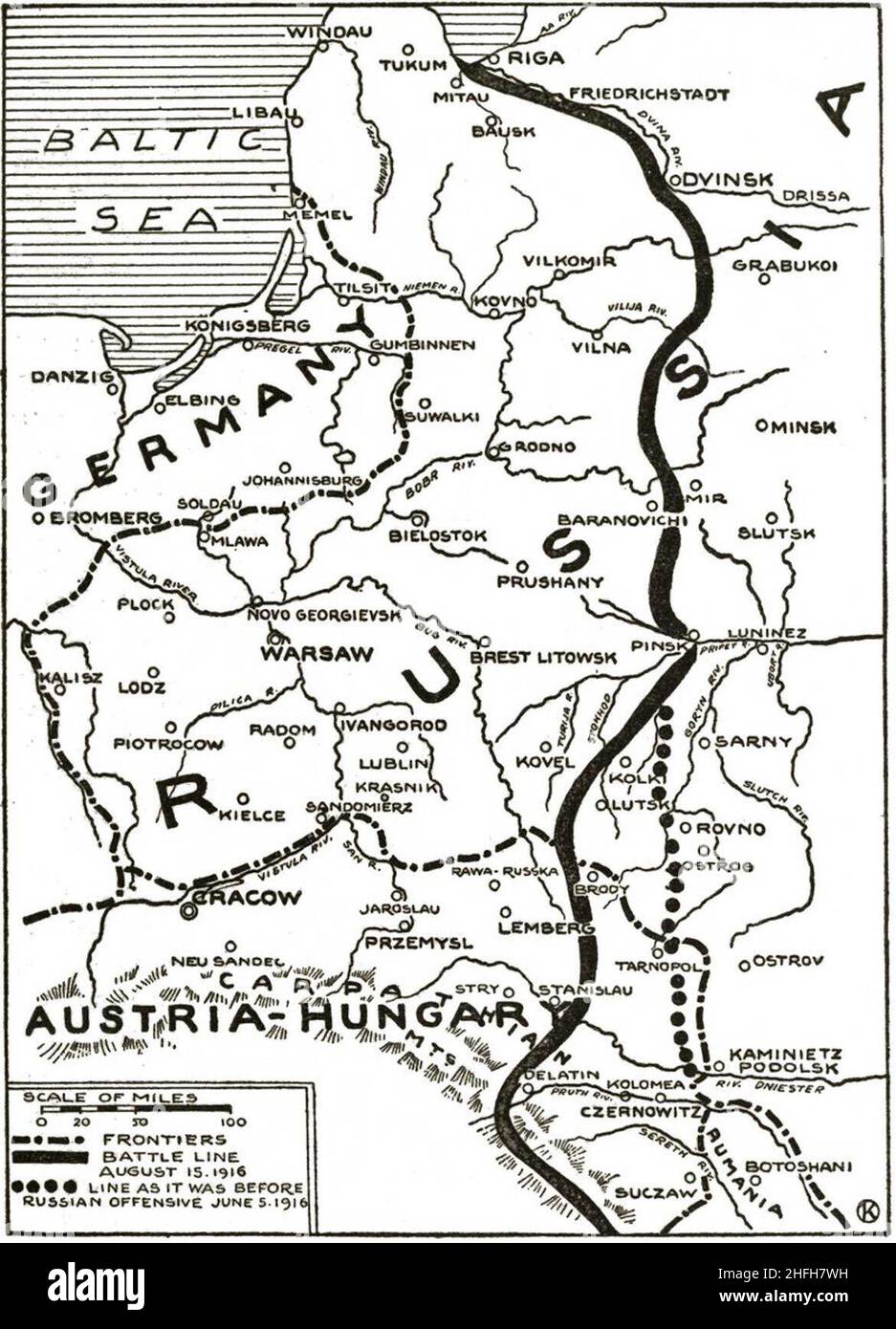 Eastern Front 1916-8 Stock Photo - Alamy