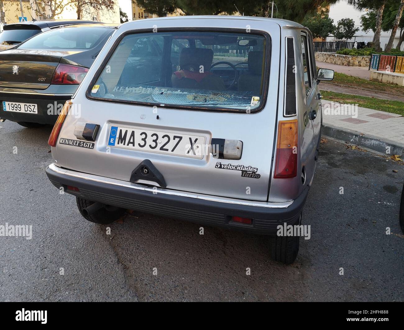 1984 Renault 5 GTL parked in Malaga, Spain Stock Photo - Alamy