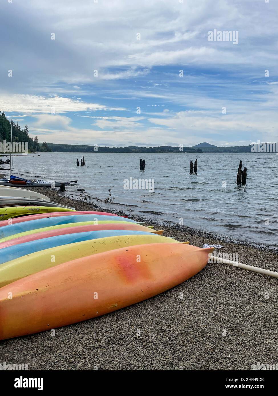 Lake Quinault is a lake on the Olympic Peninsula in western Washington ...