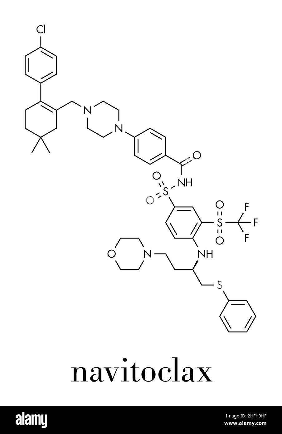Navitoclax drug molecule hi-res stock photography and images - Alamy