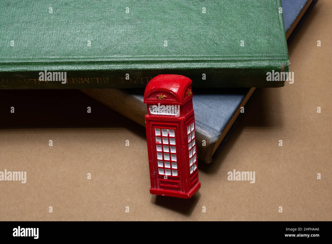 Classical British style Red phone booth of London Stock Photo - Alamy