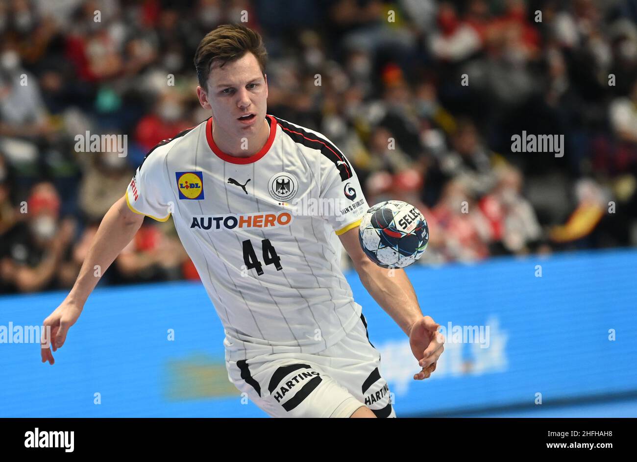 Bratislava, Slovakia. 16th Jan, 2022. Handball: European Championship ...