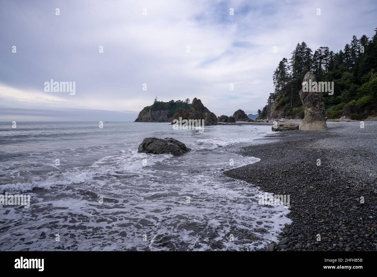 Ruby Beach is the northernmost of the southern beaches in the coastal ...