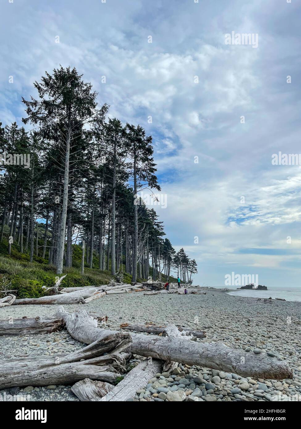 Ruby Beach is the northernmost of the southern beaches in the coastal ...