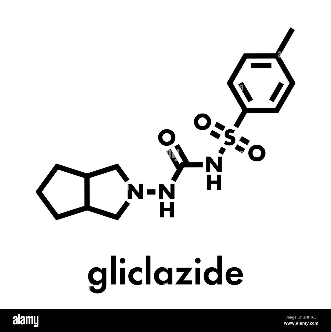 Gliclazide Stock Vector Images - Alamy