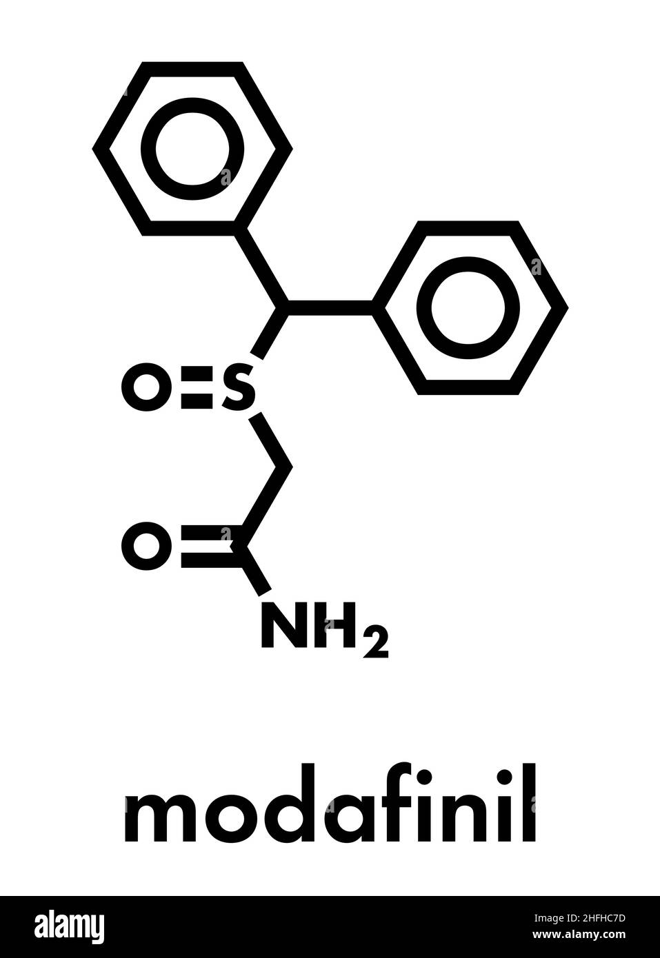 Modafinil molecular Stock Vector Images - Alamy