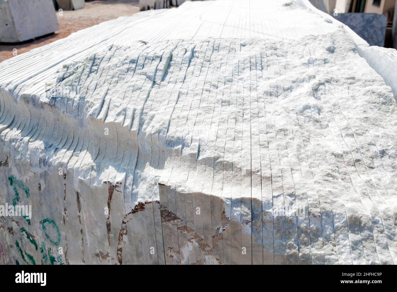 marble structure in detail with sawing marks Stock Photo - Alamy