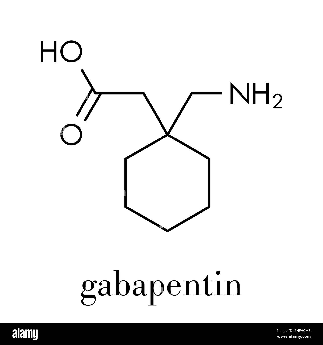 Gabapentin Structure
