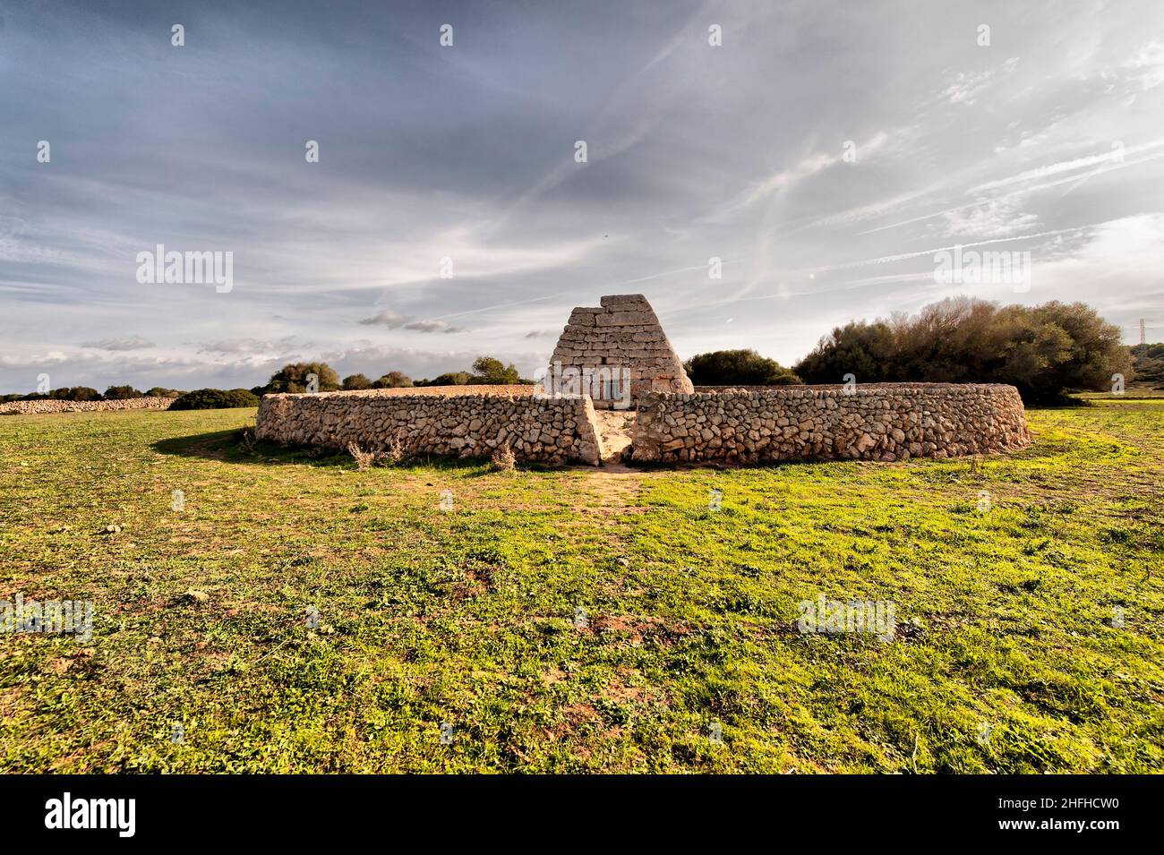 La Naveta des Tudons is a funerary construction from prehistoric ...