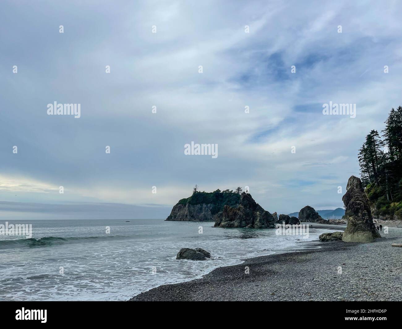 Ruby Beach is the northernmost of the southern beaches in the coastal ...
