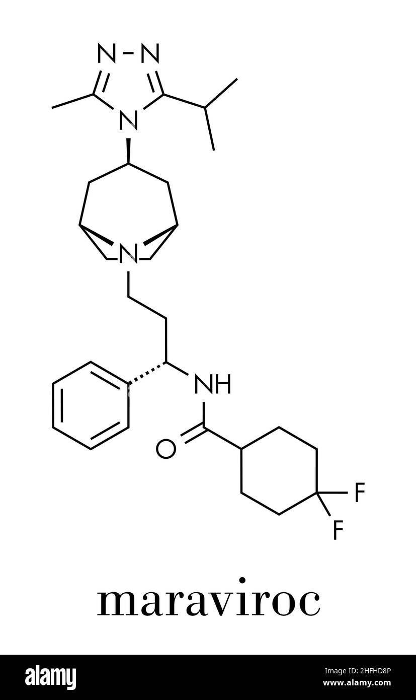Maraviroc Stock Vector Images - Alamy