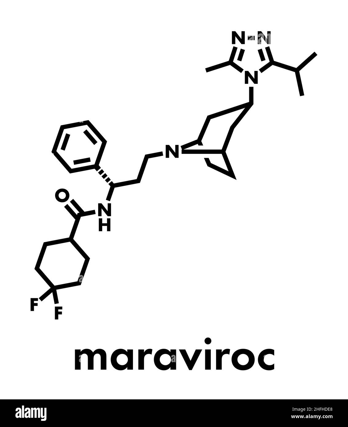 Maraviroc Stock Vector Images - Alamy
