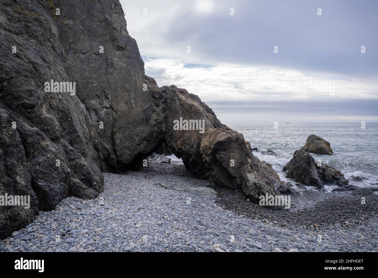 Ruby Beach is the northernmost of the southern beaches in the coastal ...