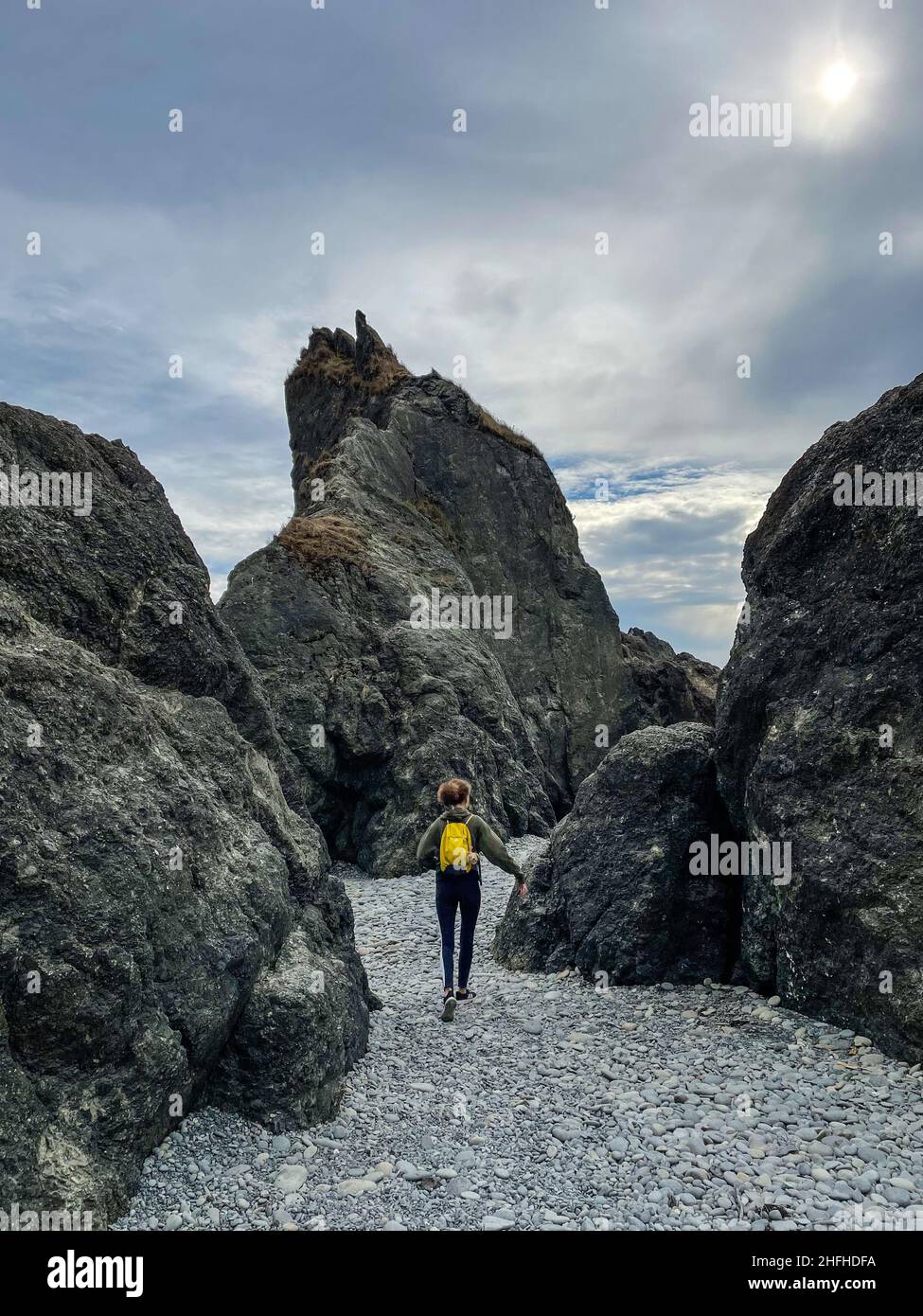 Ruby Beach is the northernmost of the southern beaches in the coastal ...