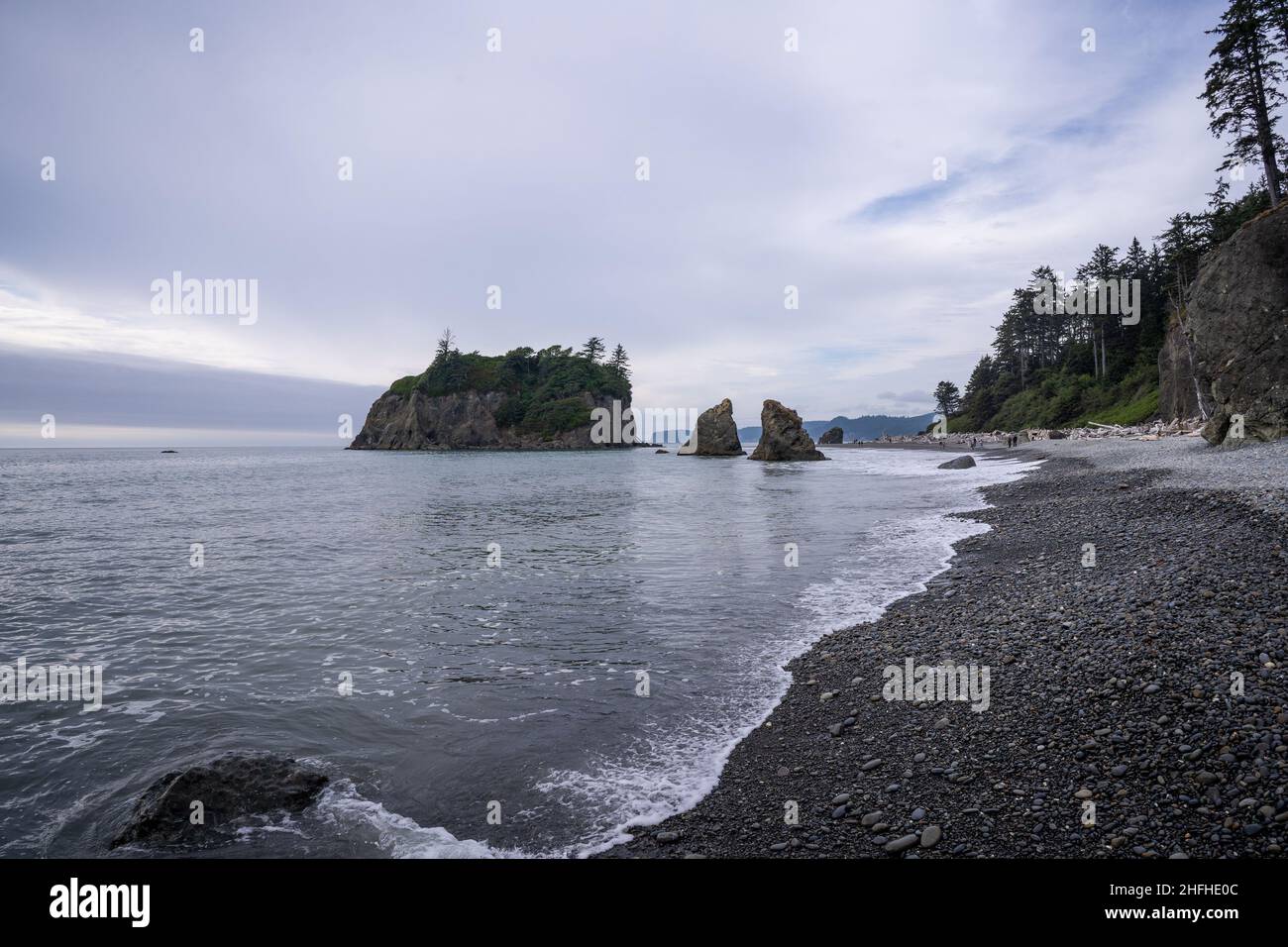 Ruby Beach is the northernmost of the southern beaches in the coastal ...