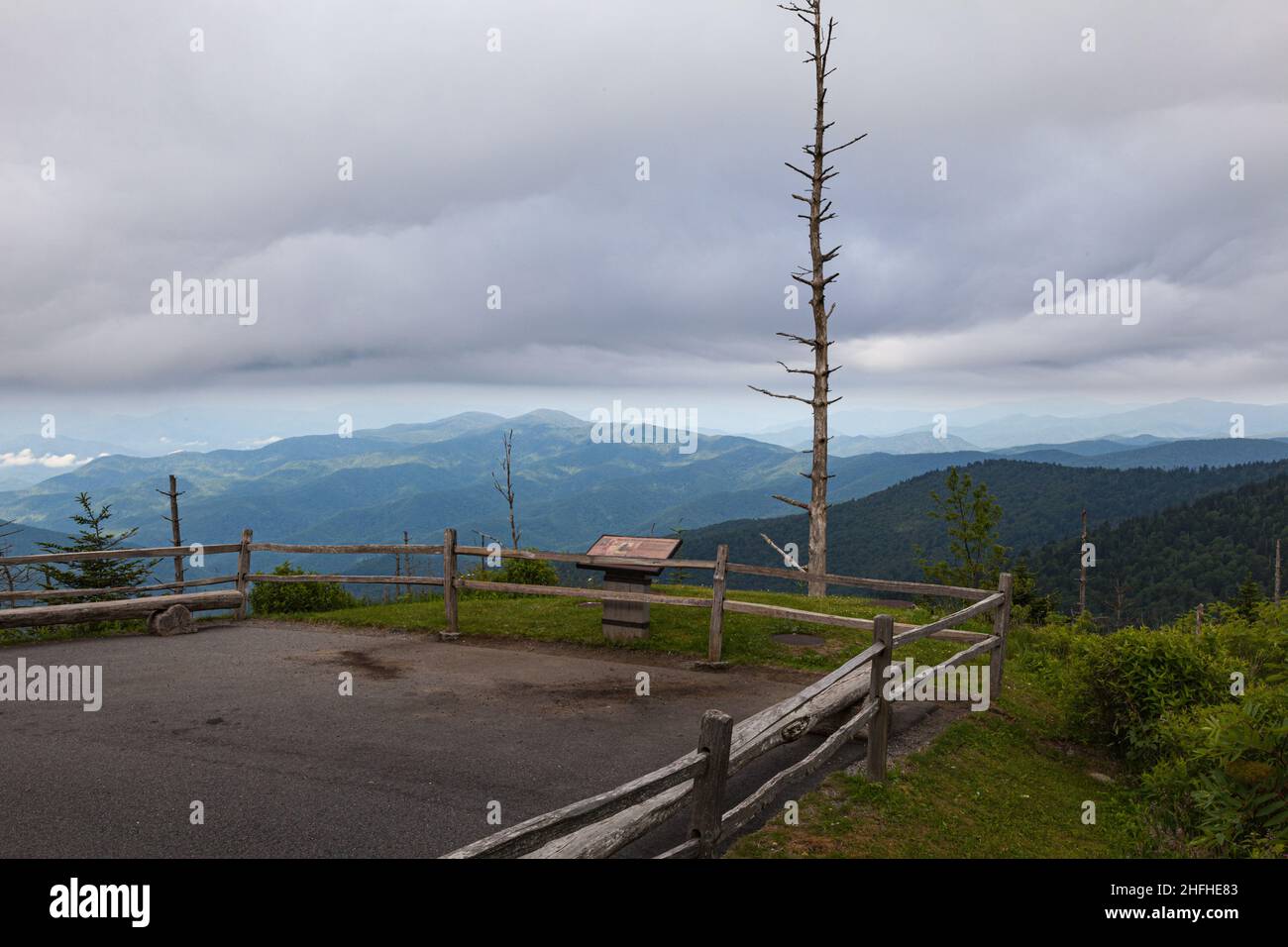 Changing Environment at Clingmans Dome in the Great Smoky Mountains ...