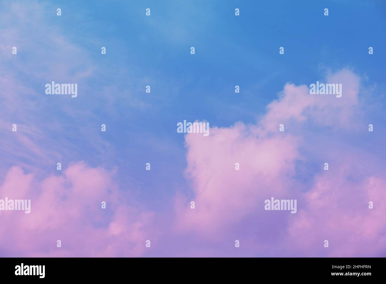 Colorful cloudy sky at sunset. Gradient color. Sky texture, abstract ...