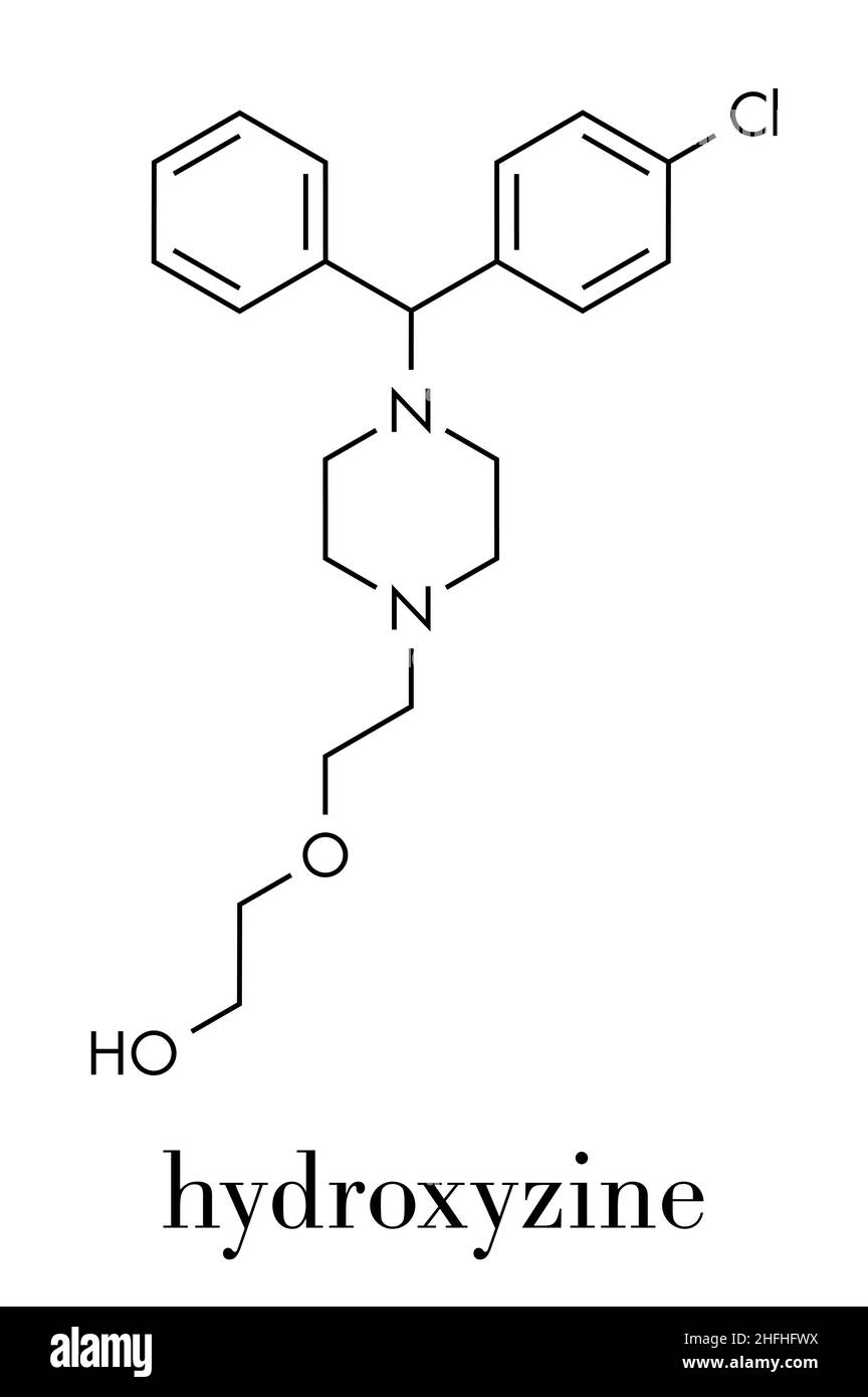 Hydroxyzin Stock Vector Images - Alamy