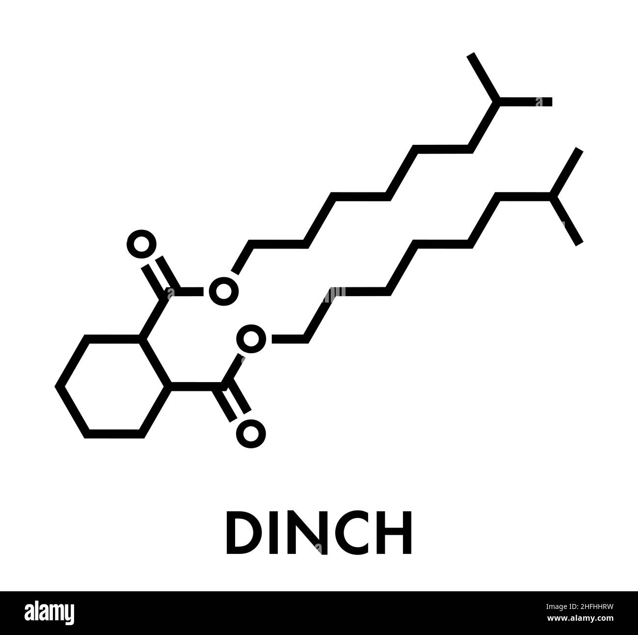 1,2-Cyclohexane dicarboxylic acid diisononyl ester (DINCH) plasticizer ...