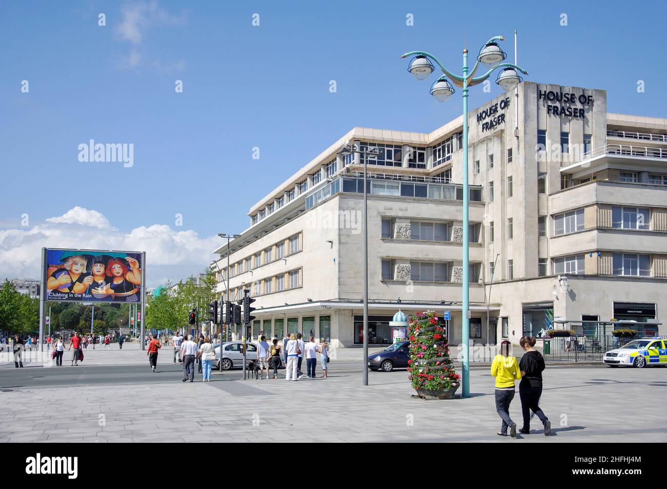 Armada Way, Plymouth, Devon, England, United Kingdom Stock Photo - Alamy