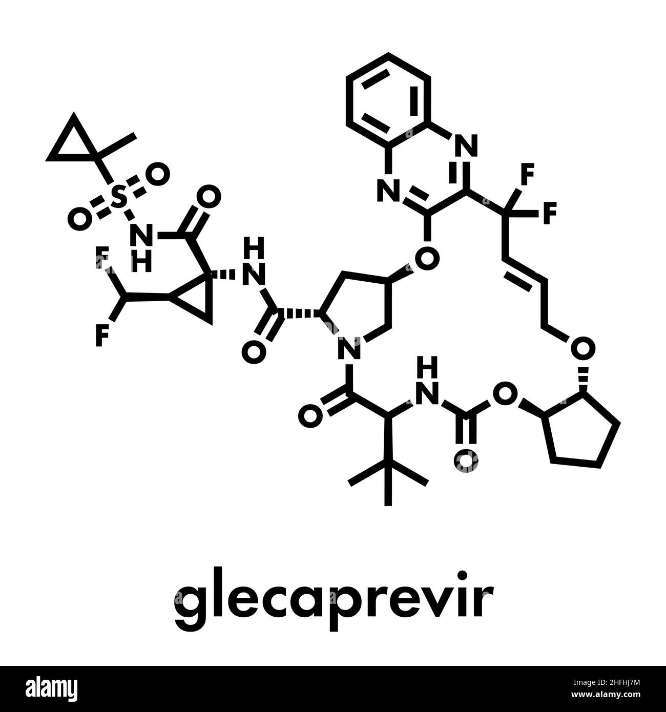 Hepatitis c virus structure Stock Vector Images - Alamy