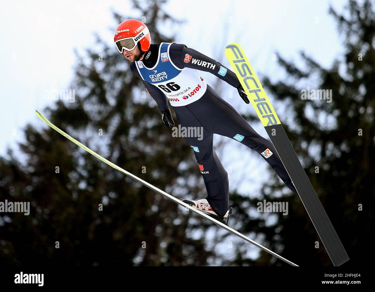 Markus Eisenbichler during the individual competition of the FIS Ski ...