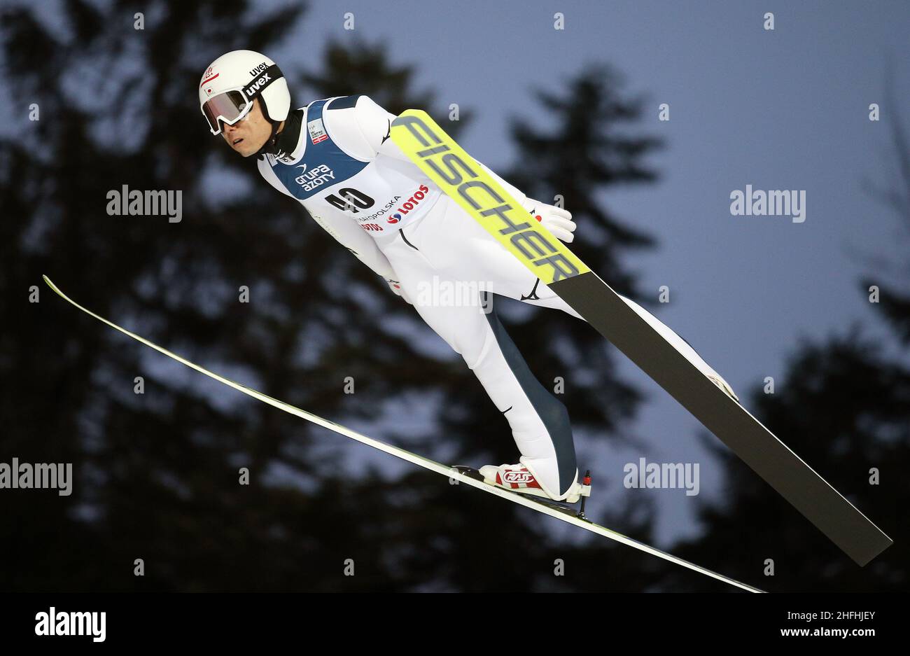 Daiki Ito during the individual competition of the FIS Ski Jumping World Cup in Zakopane. (Photo ...